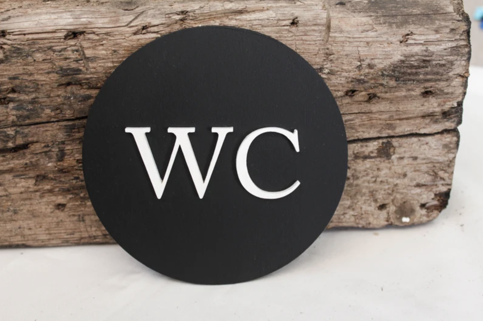 3D WC skilt i akryl · LUMEN