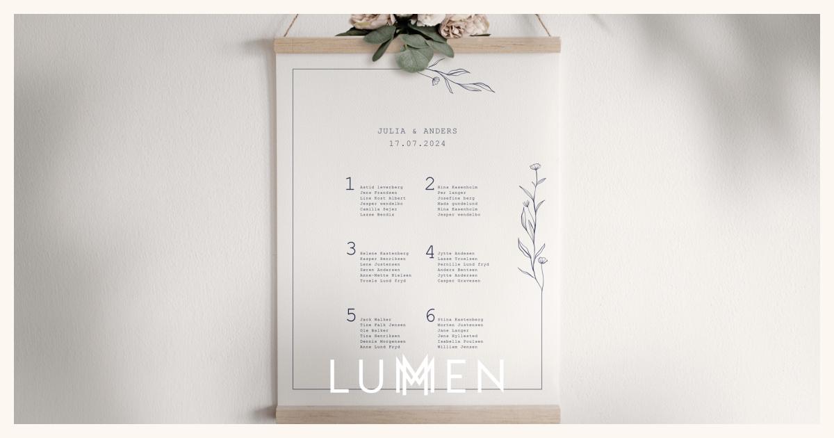 Bordplan med ramme - Katalia · LUMEN